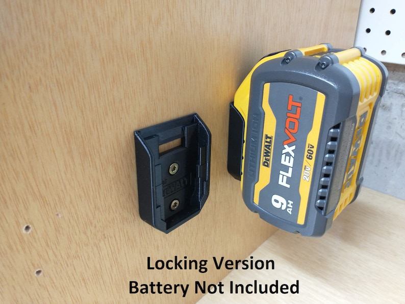 Wall Mount for Dewalt DCB102 Charger With Optional Battery - Etsy
