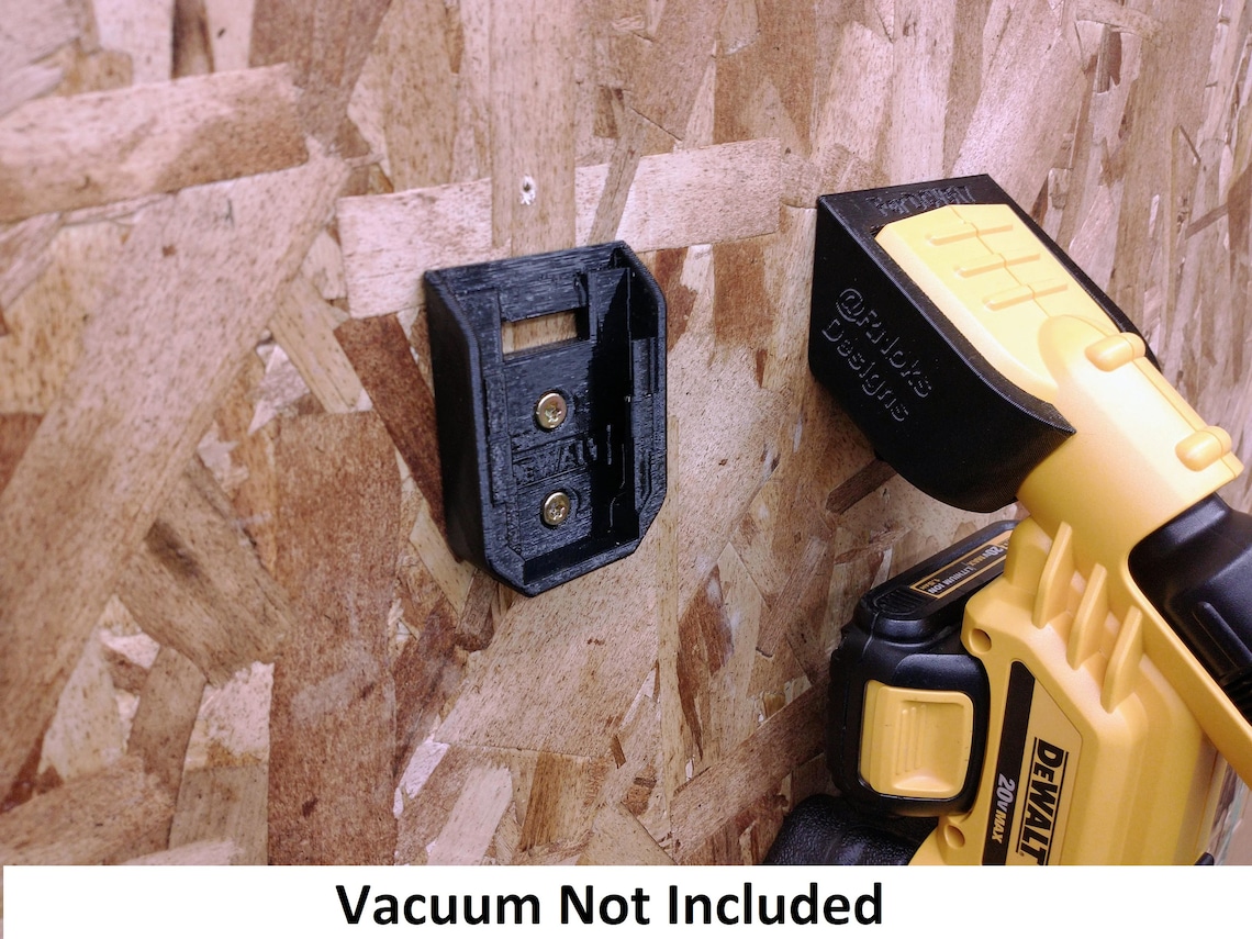 Wall Mount for Dewalt DCV517 1/2 Gallon Shop Vac / Vacuum. Made in USA ...