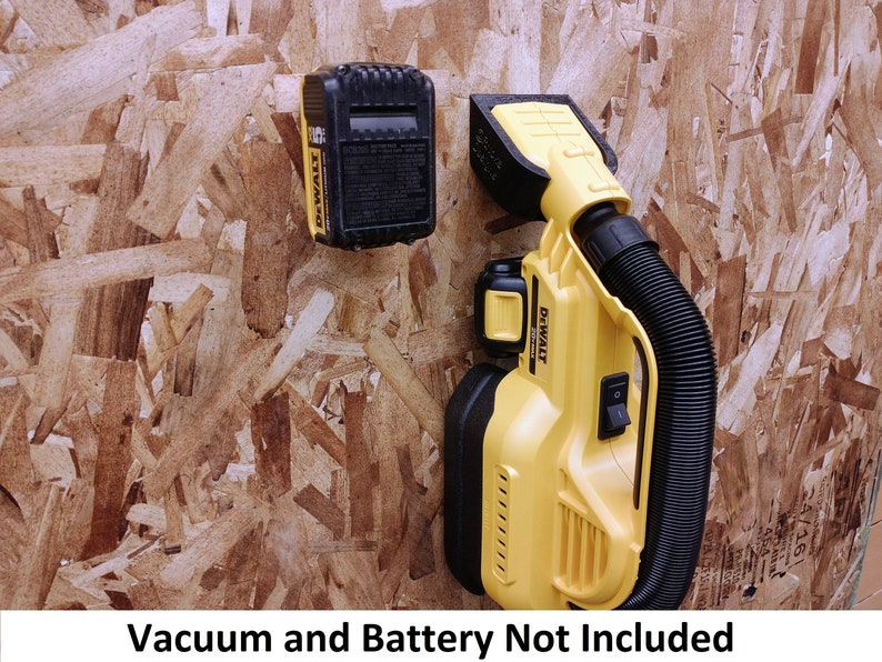 Wall Mount for Dewalt DCV517 1/2 Gallon Shop Vac / Vacuum. Made in USA ...