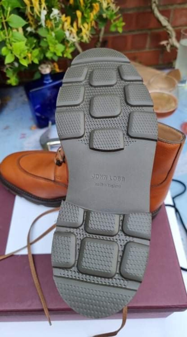 John Lobb, Helston Pebble Grained Tan Boots, Size 8 E. UK - Etsy UK