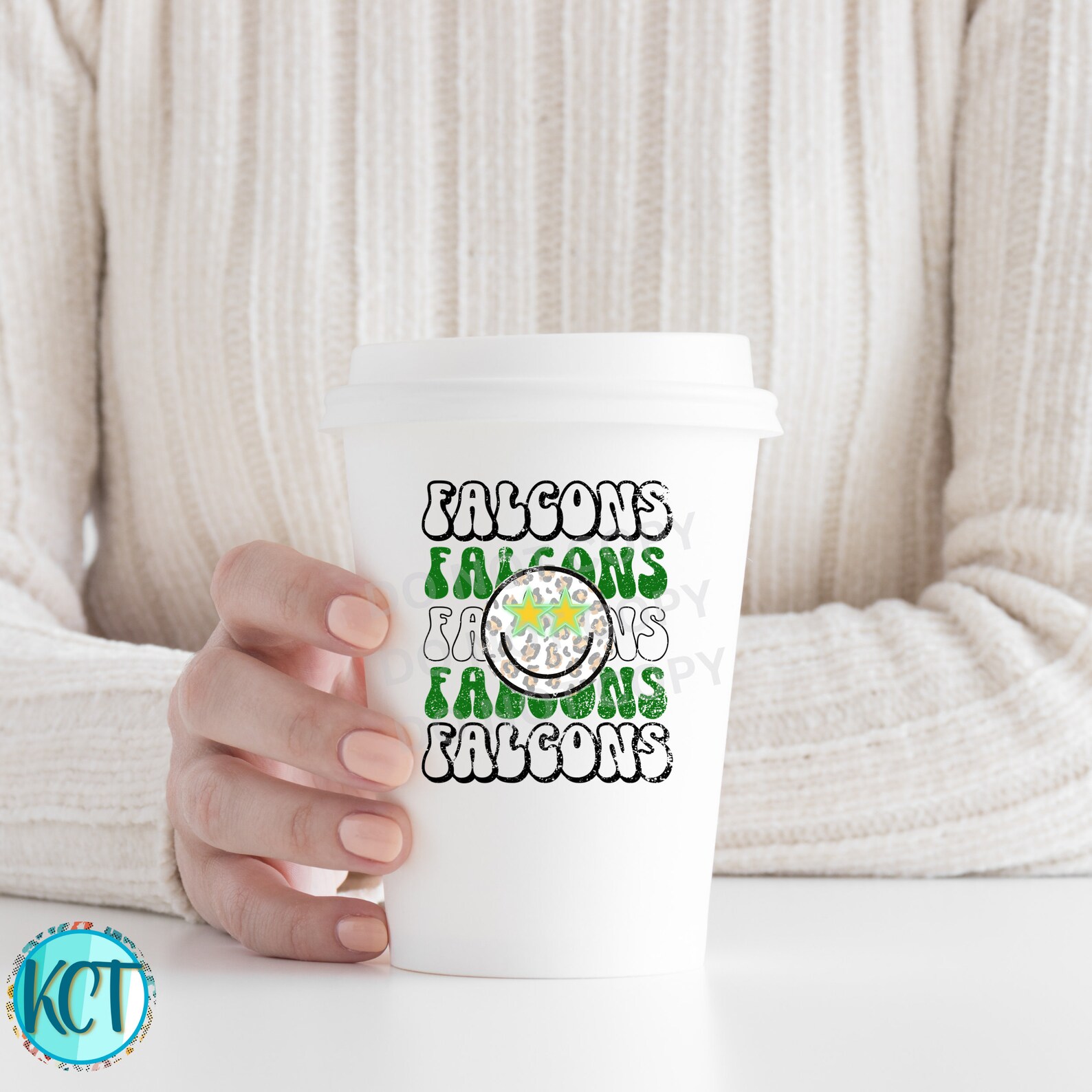 Falcons Pride Mascot DTF Falcons School Spirit Falcons - Etsy