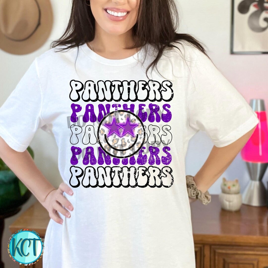 Panthers Mascot Png, School Tee, School Spirit, Leopard, Panthers ...