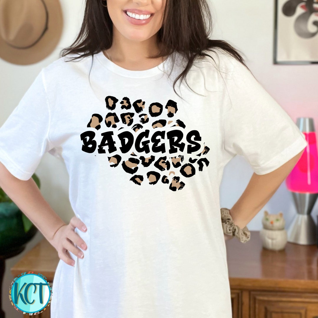 Badger Mascot DTF Ready to Press, Badgers School Spirit, Badgers ...