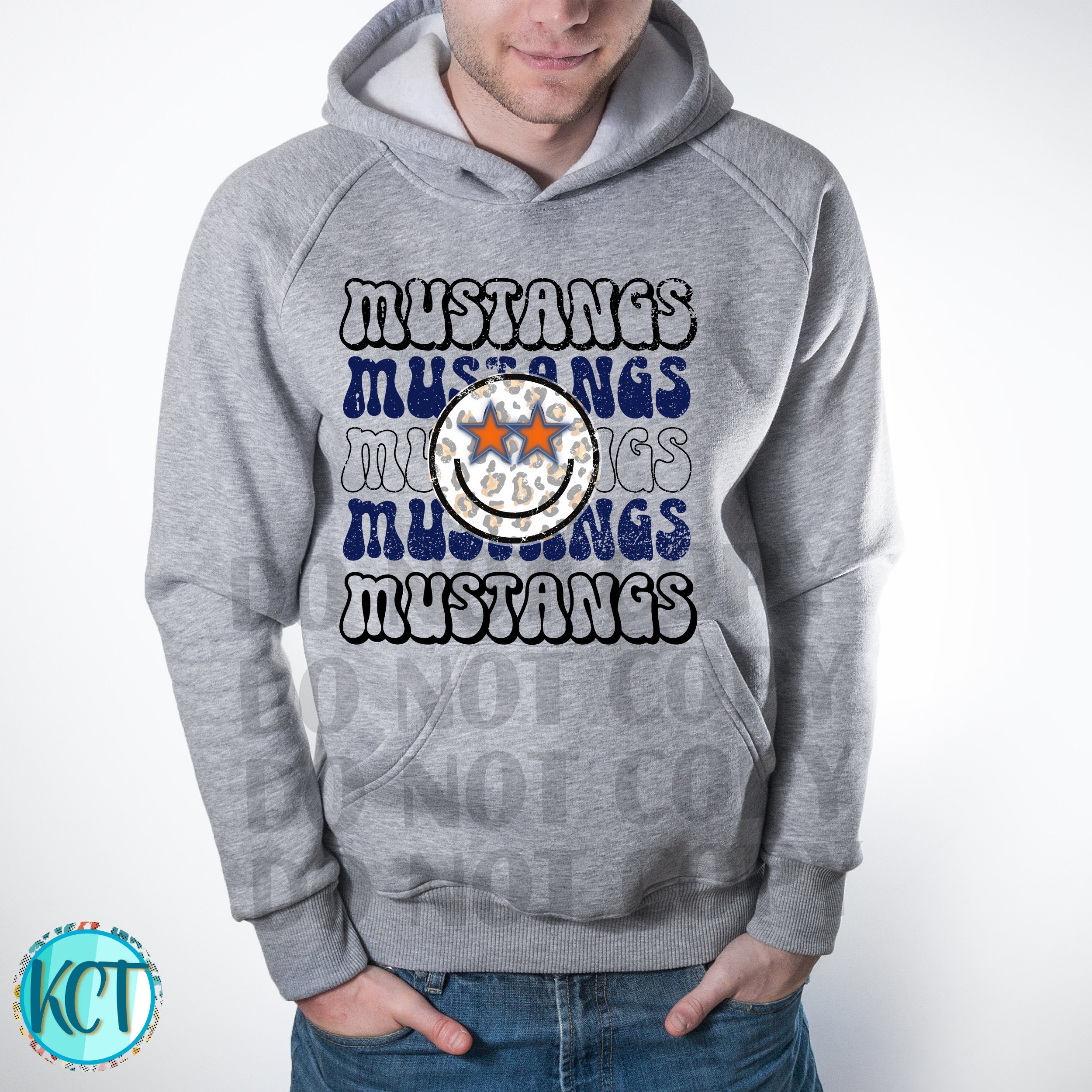Mustangs Mascot DTF Mustangs School Spirit Mustangs Stacked - Etsy