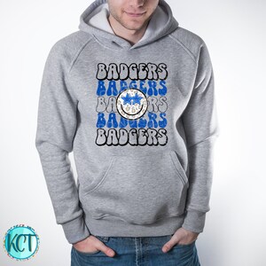 Badger Pride Mascot Png, Badgers School Spirit, Badgers, Badger Blue ...