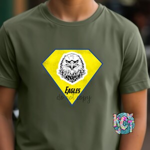 Super Eagles Yellow, Super Eagles, Eagles Mascot Png, Eagles School ...