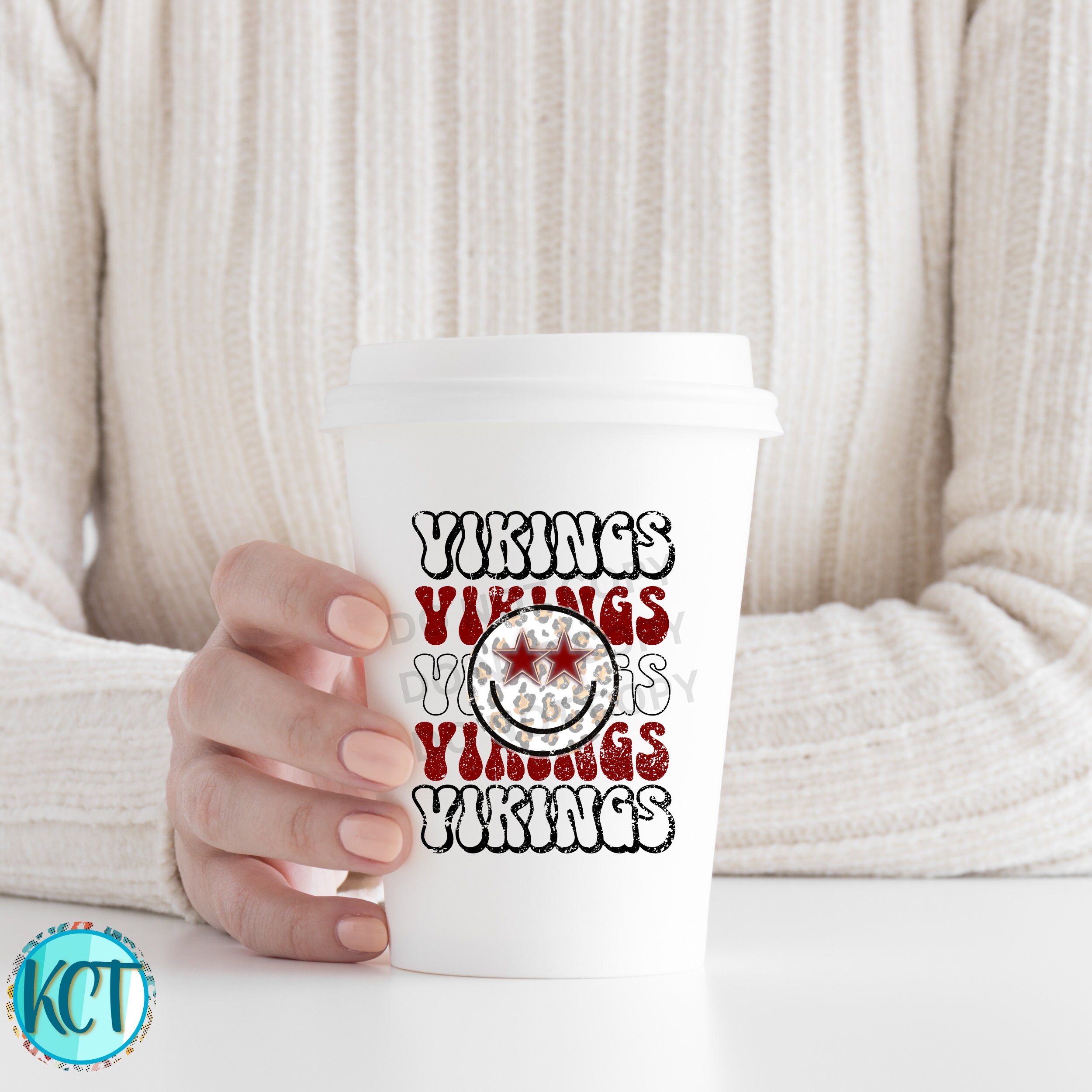 Vikings Maroon Mascot Png Vikings School Spirit Vikings - Etsy