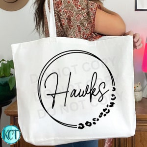 Hawks Mascot DTF, Hawks School Spirit, Hawks, Hawks Cheetah Frame ...