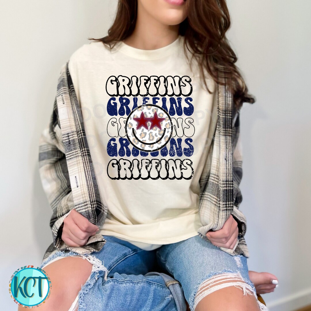 Griffin Red and Blue Png, Griffins School Spirit, Griffin Mascot PNG ...