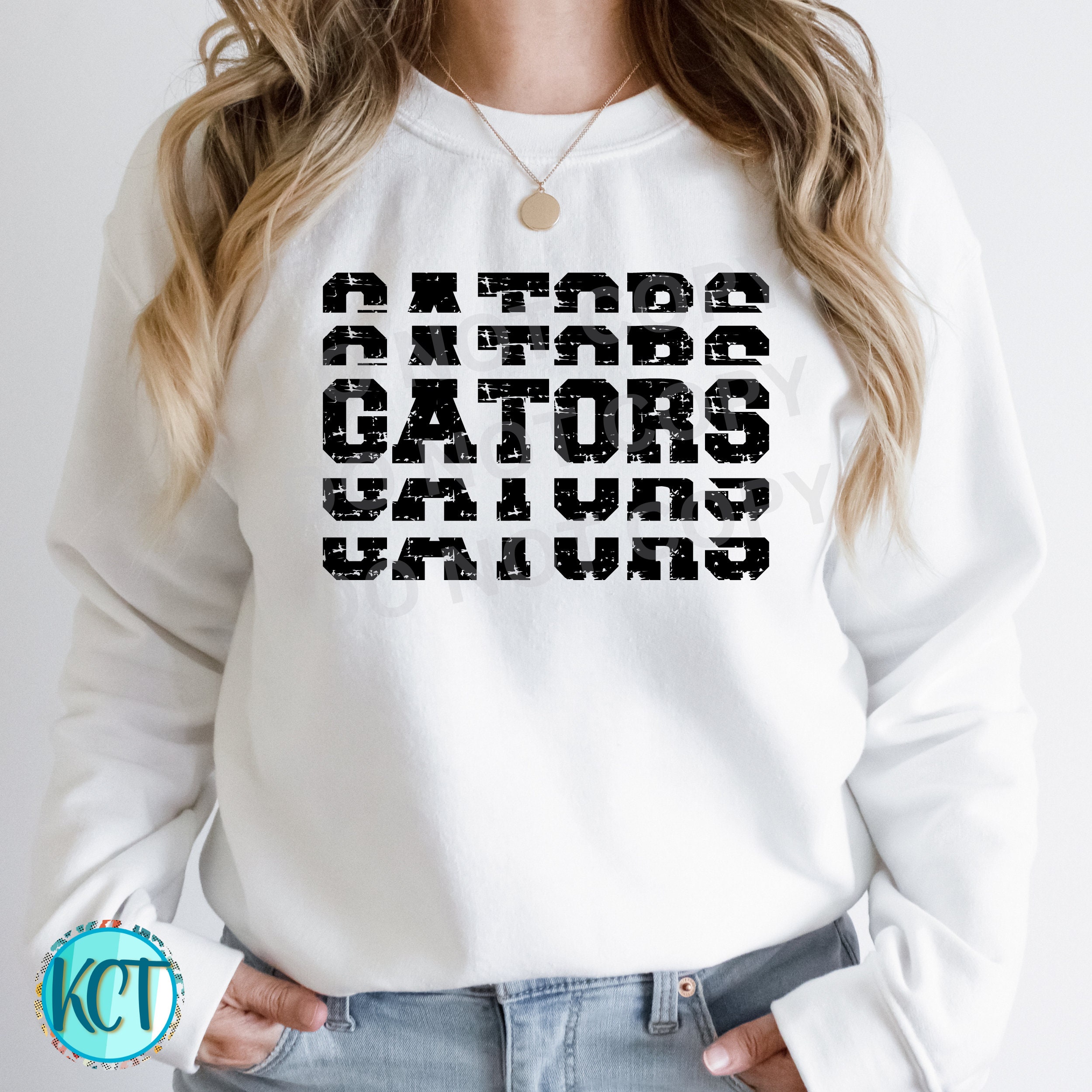 Gators Mascot DTF Gators School Spirit Gators Gators - Etsy