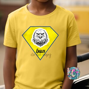 Super Eagles Yellow, Super Eagles, Eagles Mascot Png, Eagles School ...