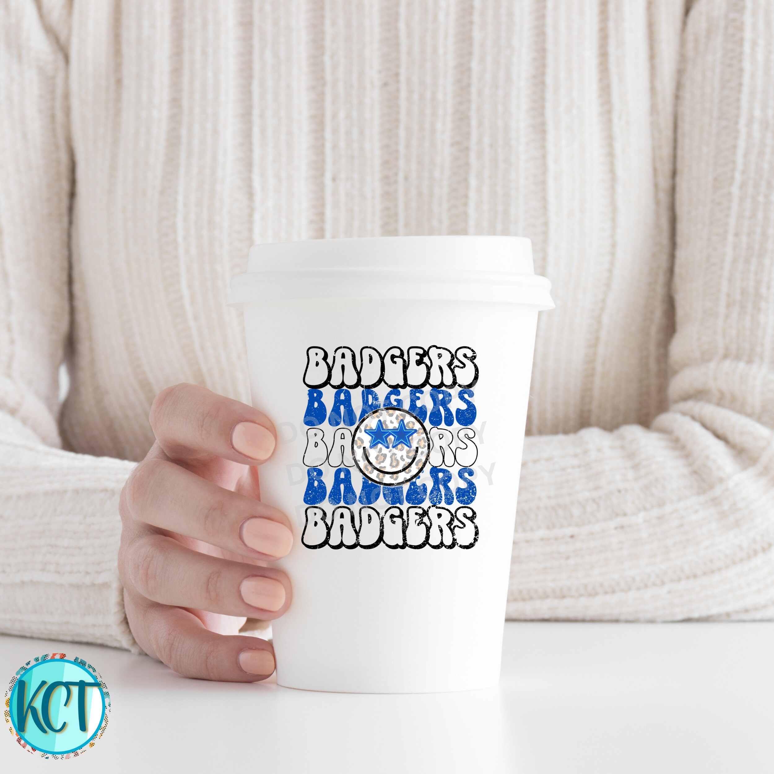 Badger Pride Mascot DTF Badgers School Spirit Badgers - Etsy