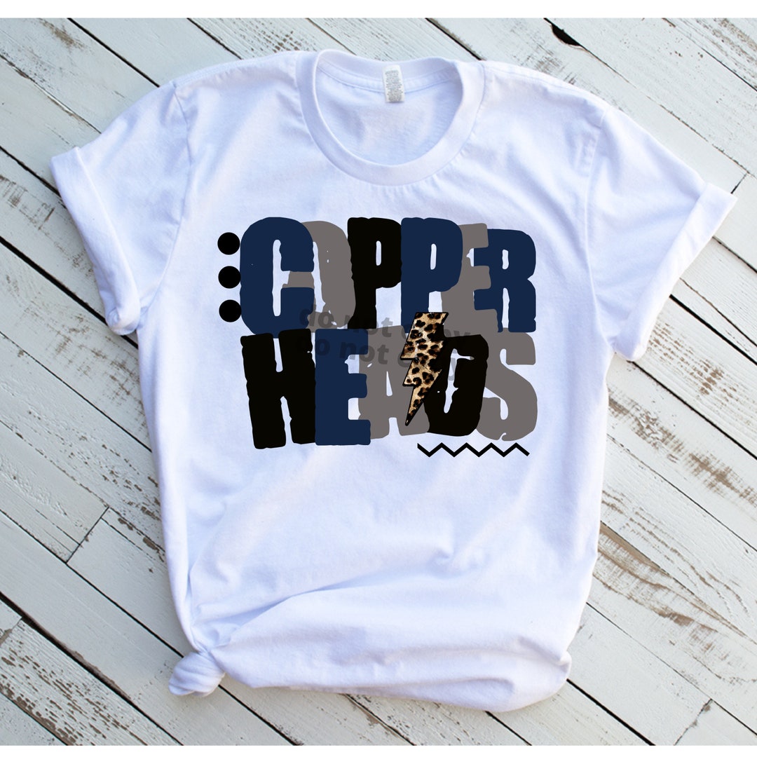 Copperheads Png, Copperheads Mascot, Lightning, School Spirit - Etsy
