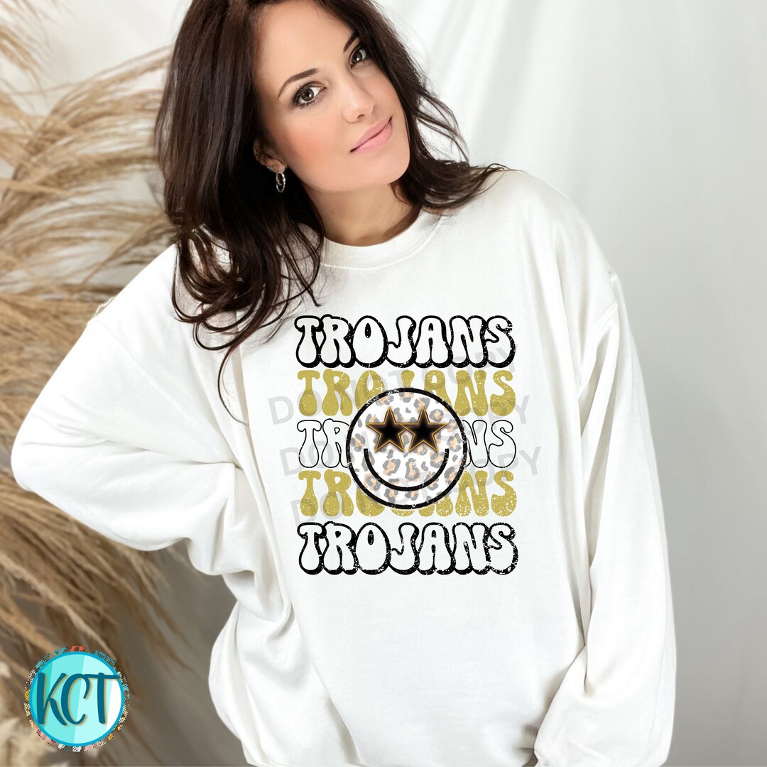 Gold Trojans Mascot Png, Trojan PNG, School Spirit - Etsy