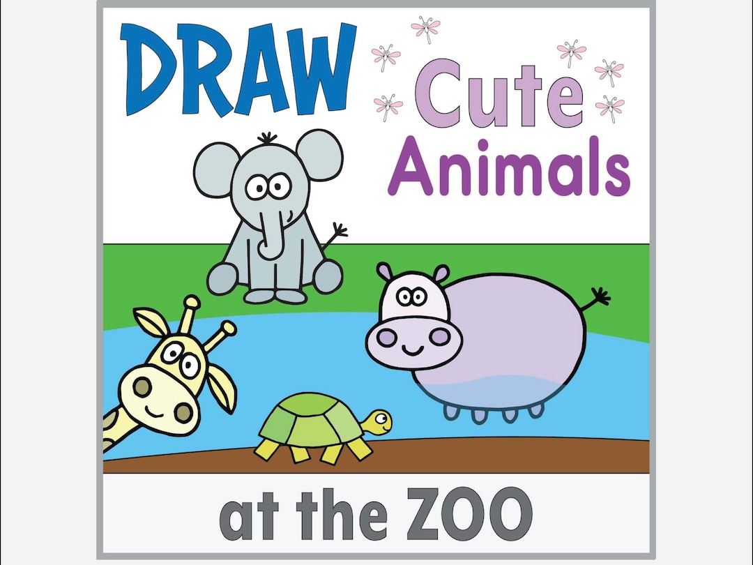 Directed Drawing – at the Zoo – 15 Lessons - Etsy