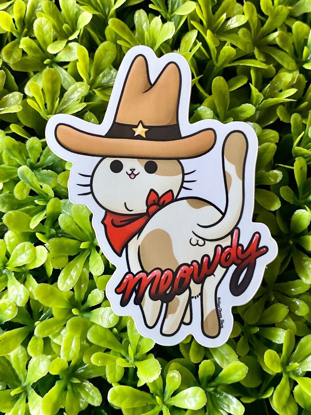 Meowdy Sticker - Etsy
