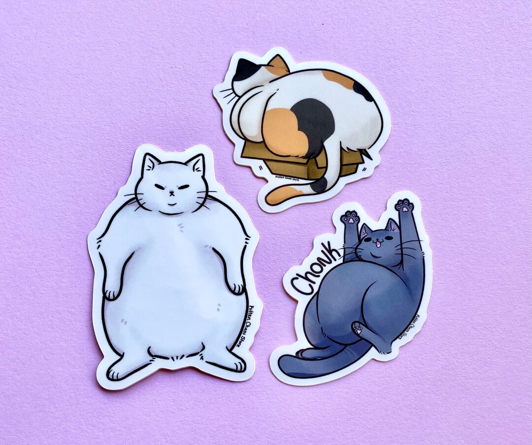 Chonk Sticker Pack - Etsy