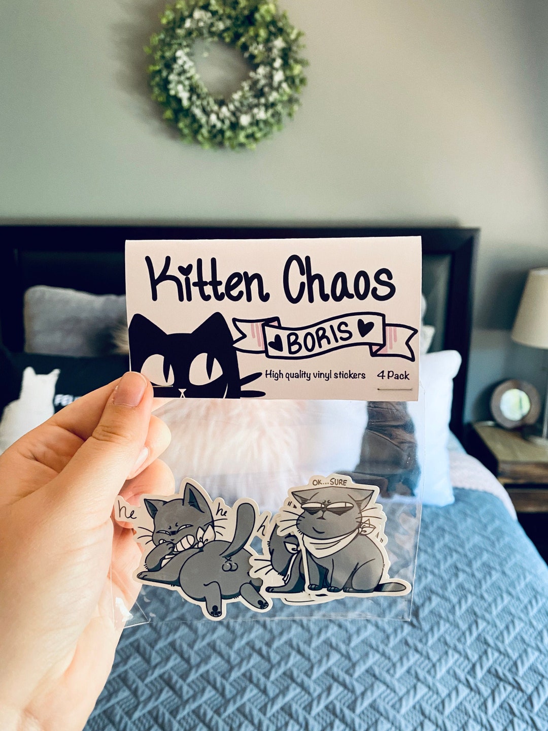 Boris Sticker Pack - Etsy