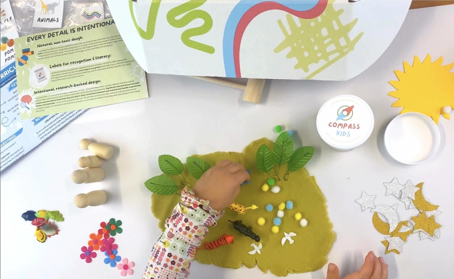 Bible Story Sensory Bin - Stories of God's Power: Creation, Noah's Ark ...
