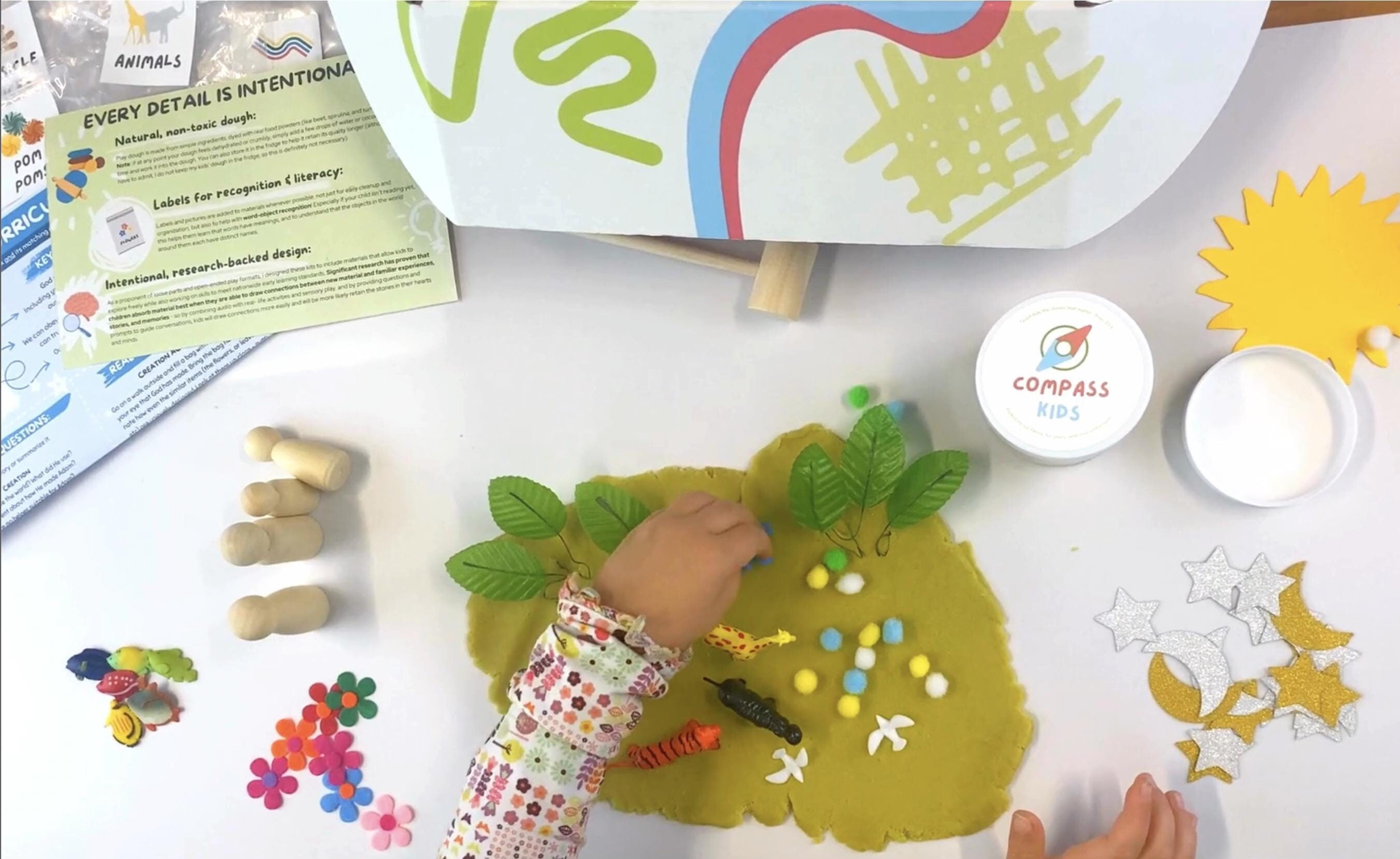 Bible Story Sensory Bin - Stories of God's Power: Creation, Noah's Ark ...