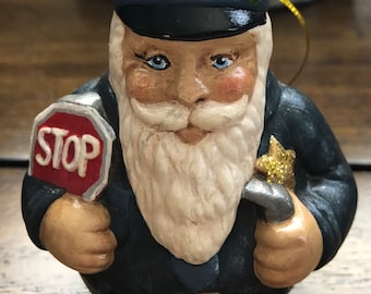 Police Santa Claus - Etsy