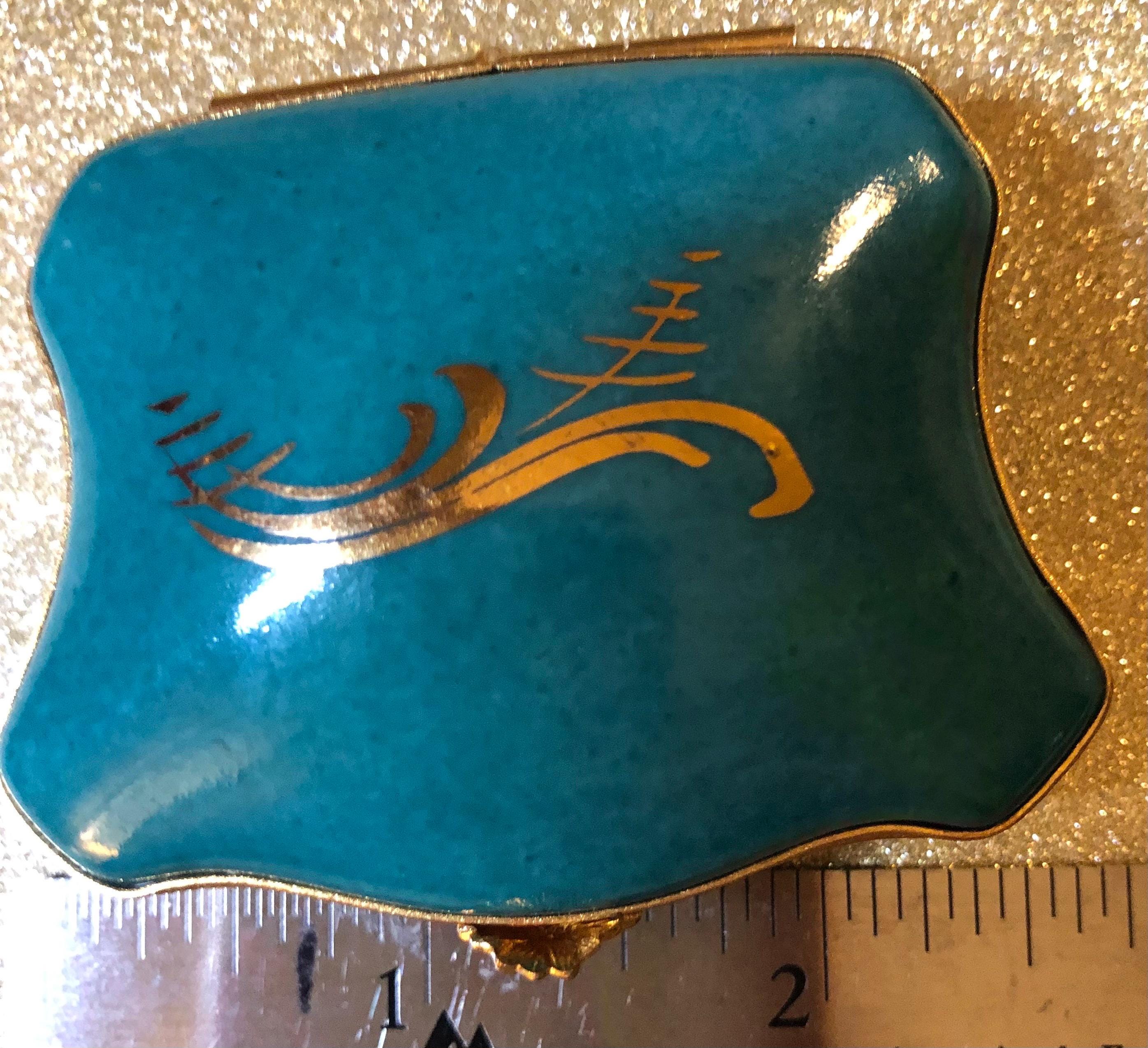 Limoges Vintage Trinket Box - Etsy