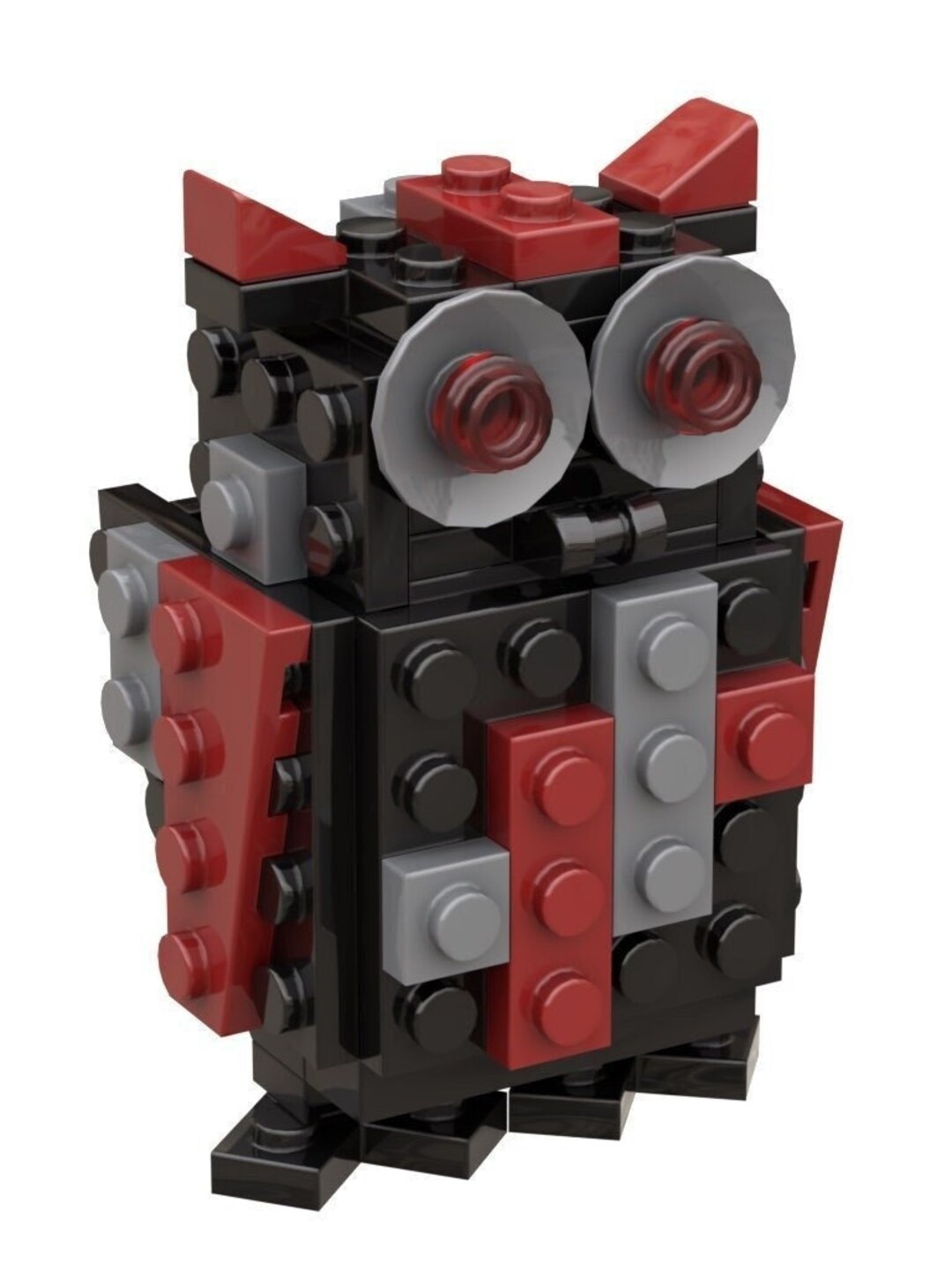 Darth Timmy Owl Building Kit - LEGO® Bricks - Etsy