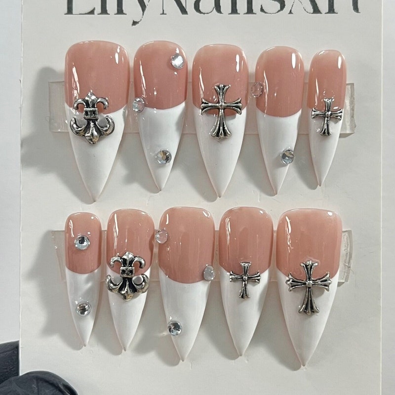 Creamy White Press On - Etsy