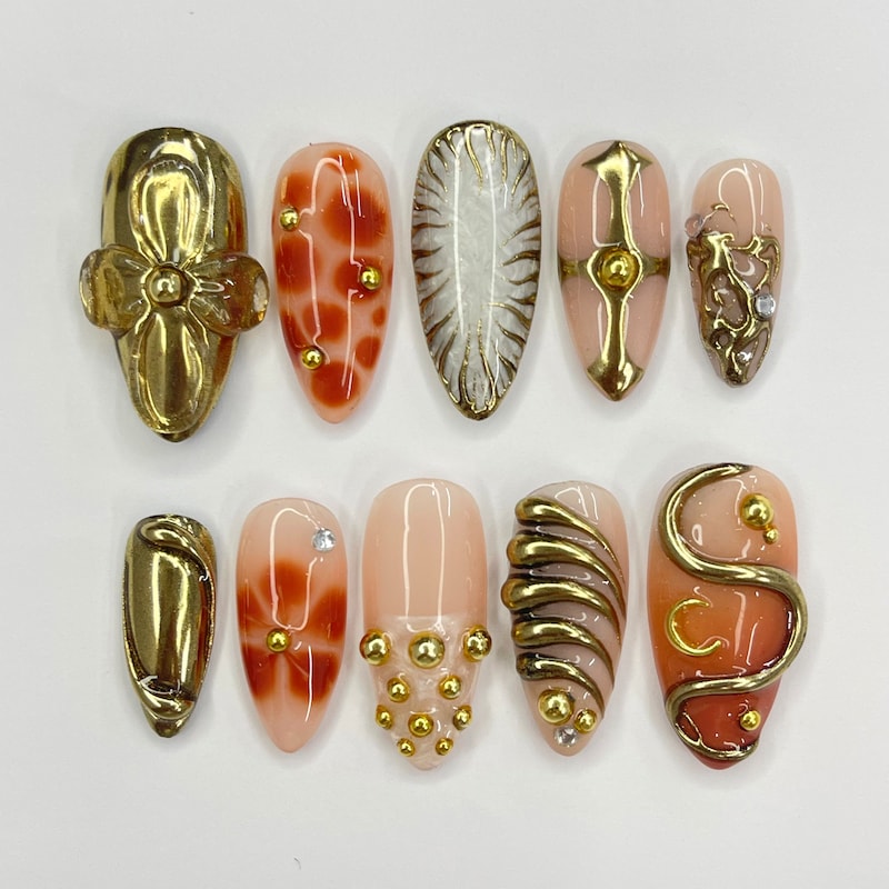 Fake Nails - Etsy