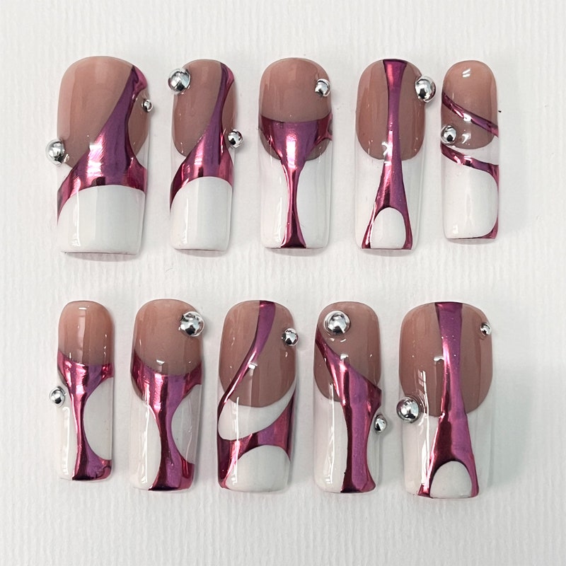 French Tip Long Square - Etsy