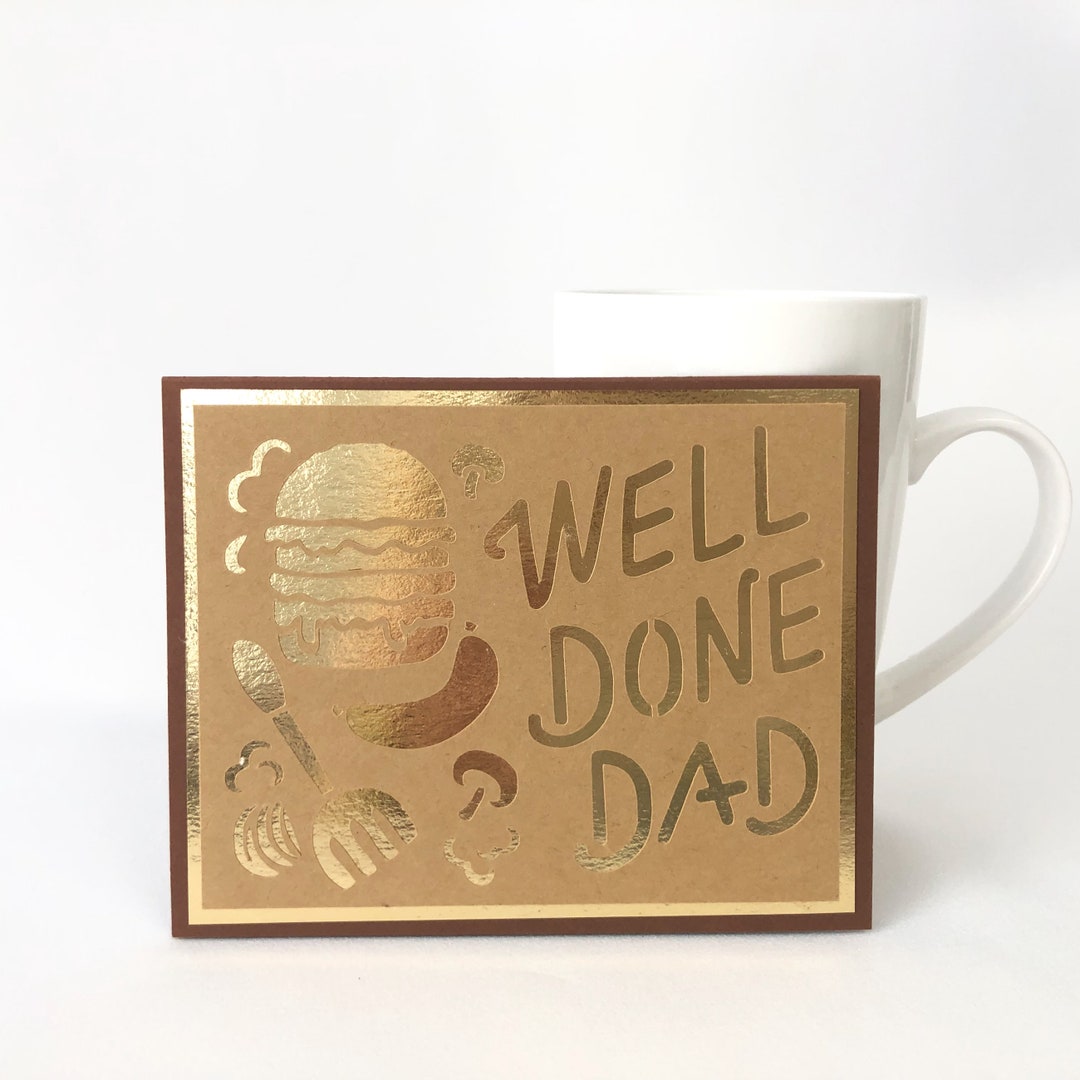 Fathers Day Card, Handmade Greeting, BBQ, Pit Boss, Grill Master, Chef ...