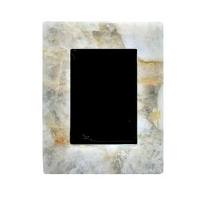 Unique Quartz Picture Frame for Couples, Wedding Photo Frame Gift for ...
