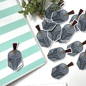 Helmet of Salvation Vinyl Decal Faith Stickers for Laptops, Binders ...