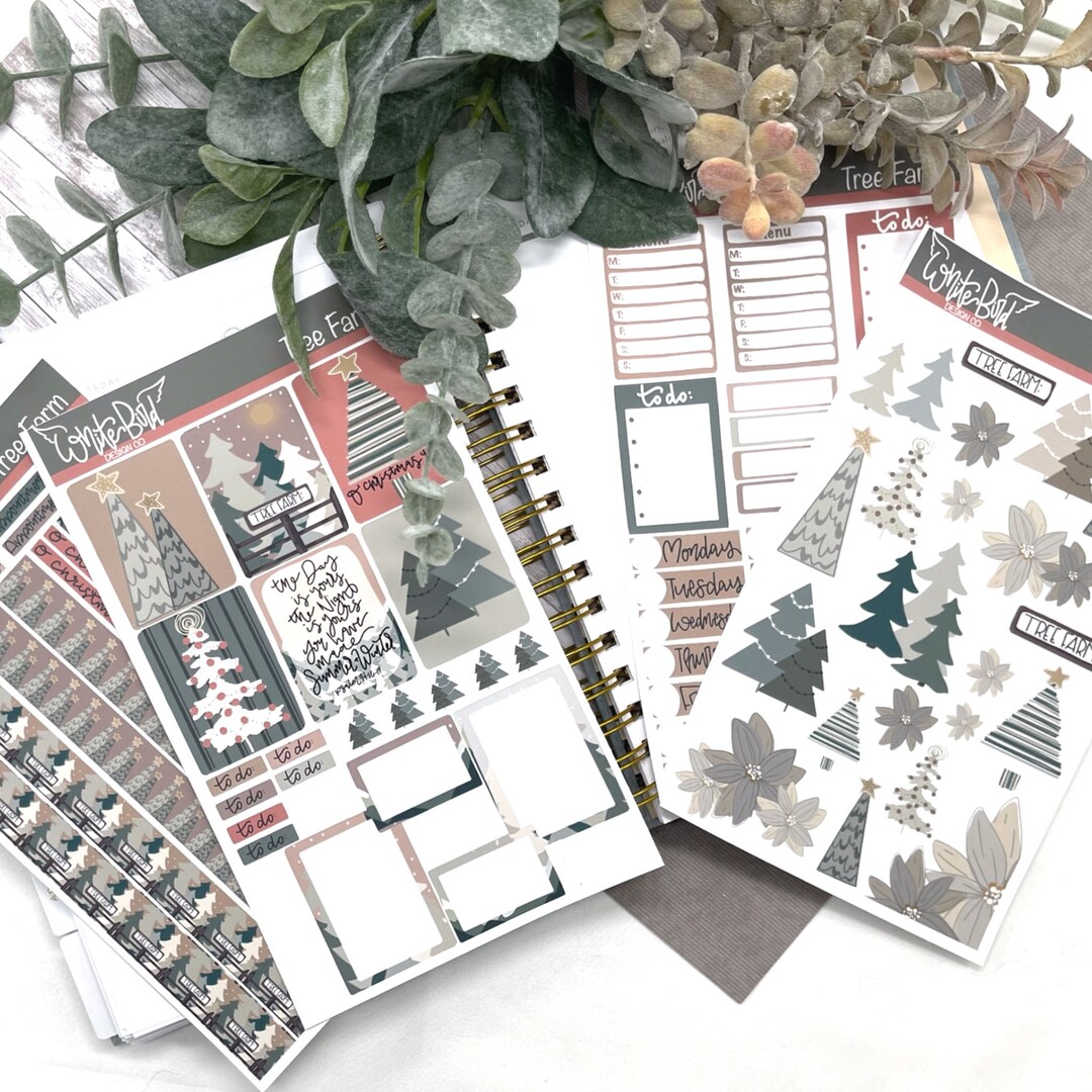 Tree Farm Sticker Sheets Christian Planner Stickers Bible - Etsy