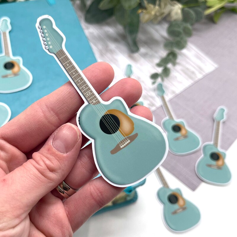 Guitar Stickers - Etsy