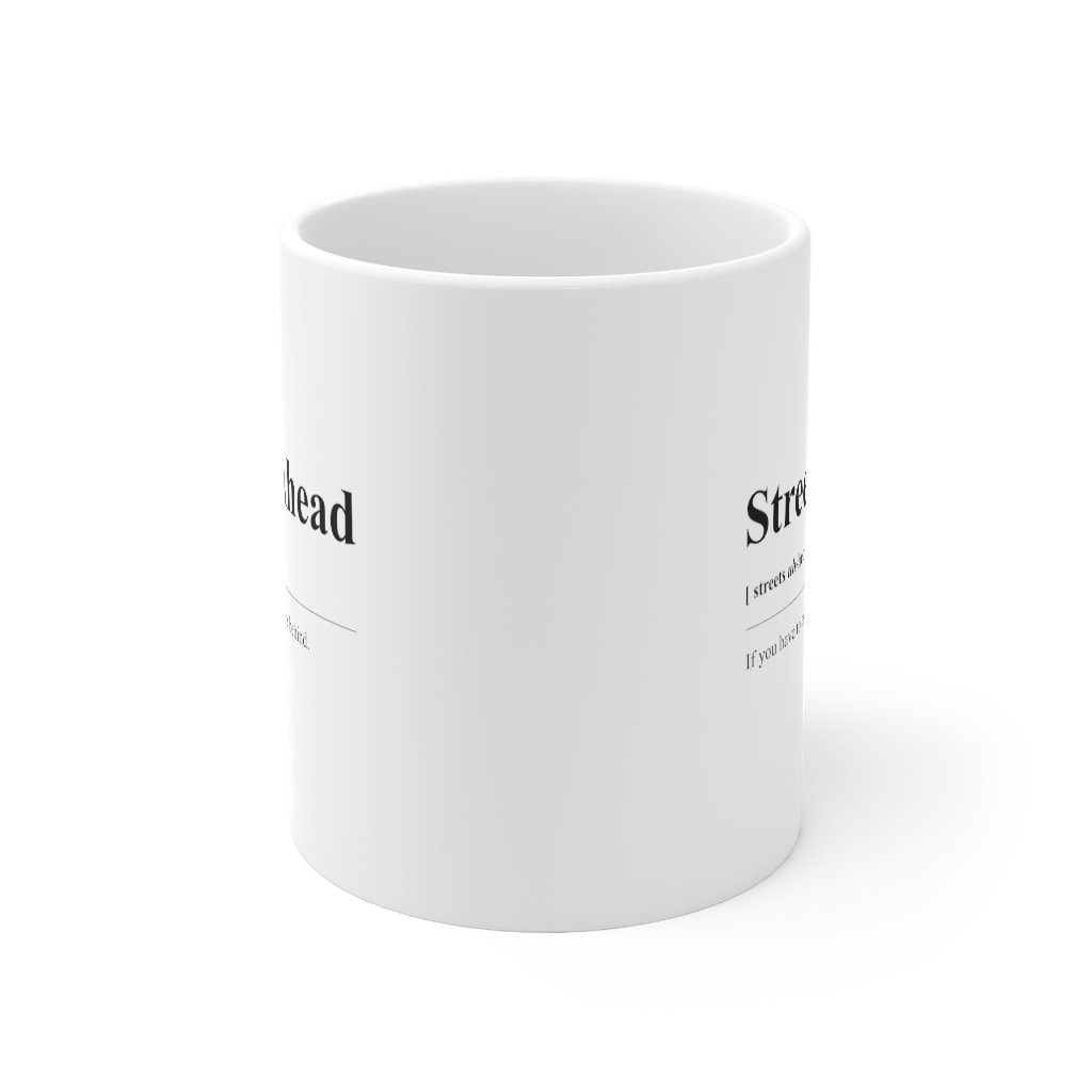 Community "streets Ahead" Dictionary Definition Mug - Pierce Hawthorne ...