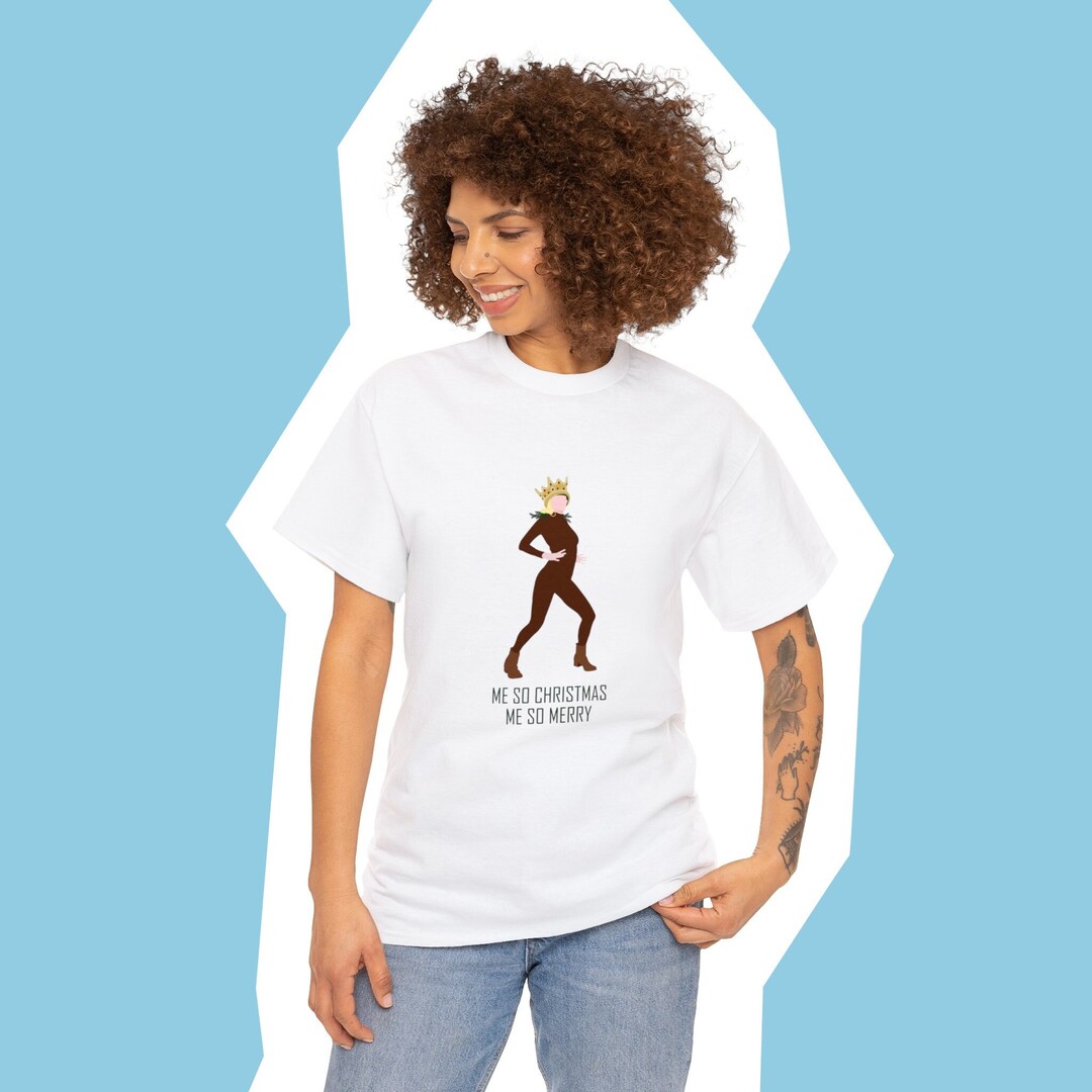 Unisex Britta Perry as a Christmas Tree Community T-shirt - "me so ...
