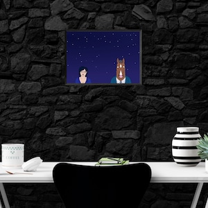 Bojack Horseman Print A3, A4, A5 - Final Scene With Bojack and Diane ...