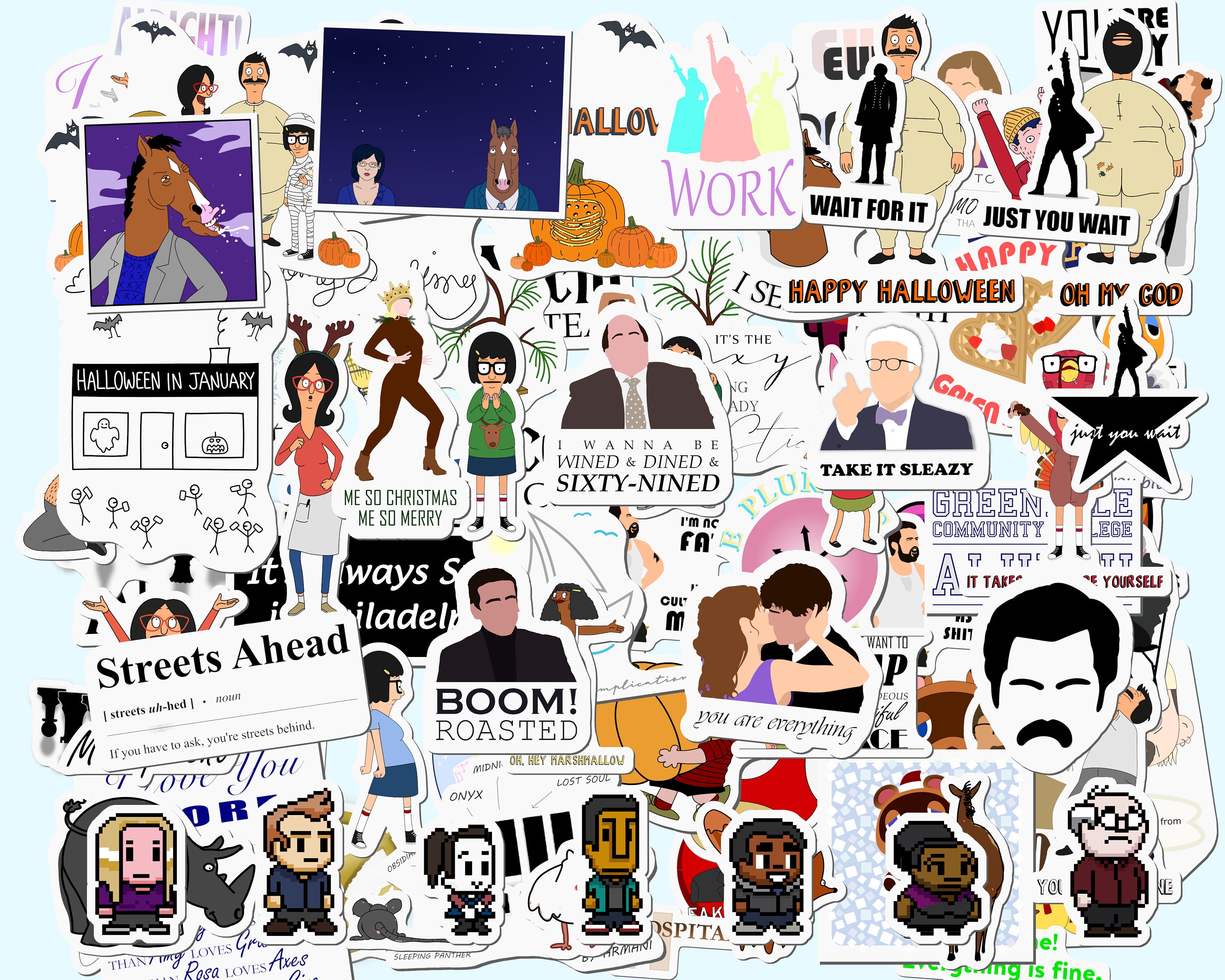 Choose Your Own Sticker Set Pack of 3 5 10 15 20 or 25 - Etsy