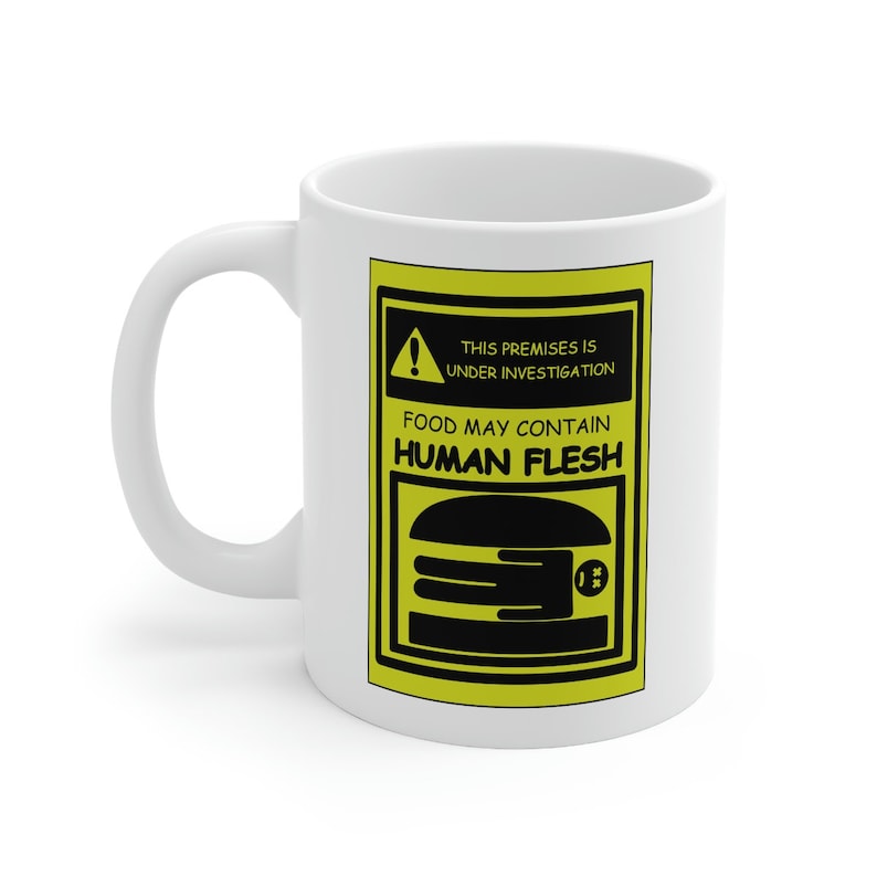 Bob's Burgers food May Contain Human Flesh - Etsy