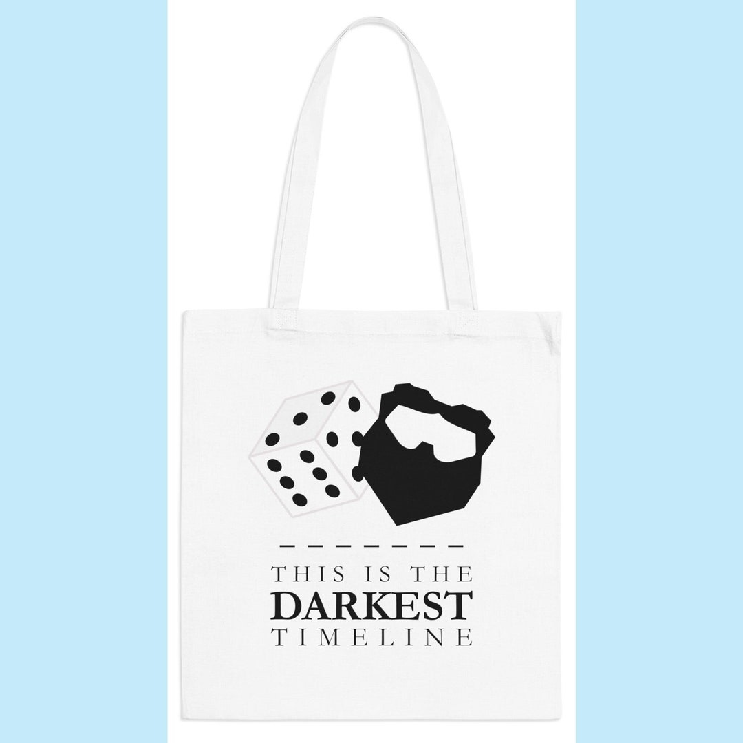 Tote Bag Community "this is the Darkest Timeline" Evil Abed - Remedial ...