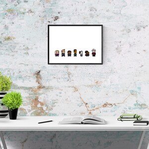 Community 8-bit Video Game Characters Digital Print - the Greendale ...
