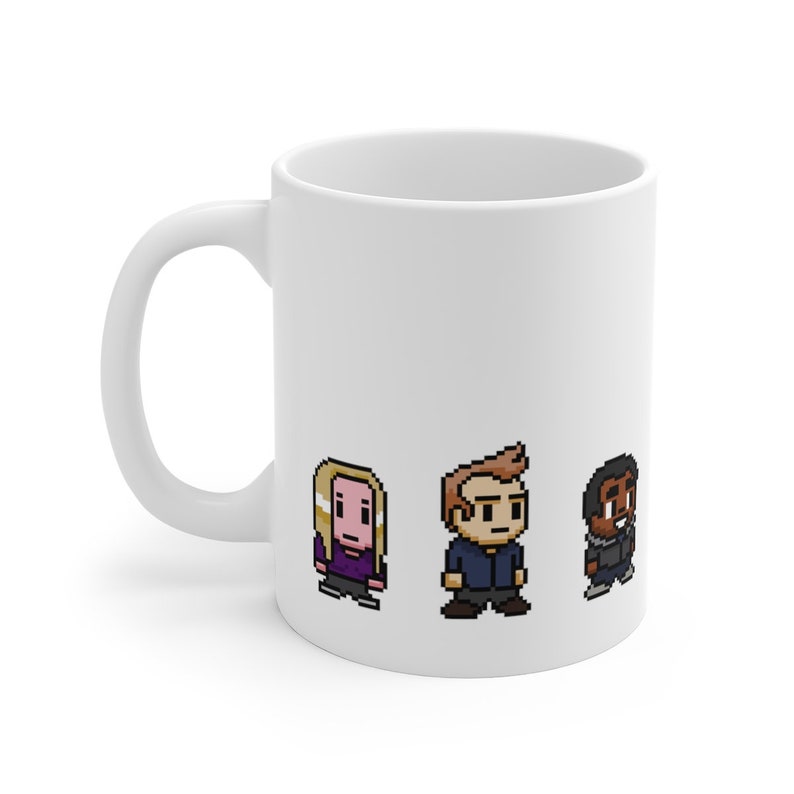 Community 8-bit Video Game Characters - the Greendale Seven - Digital ...