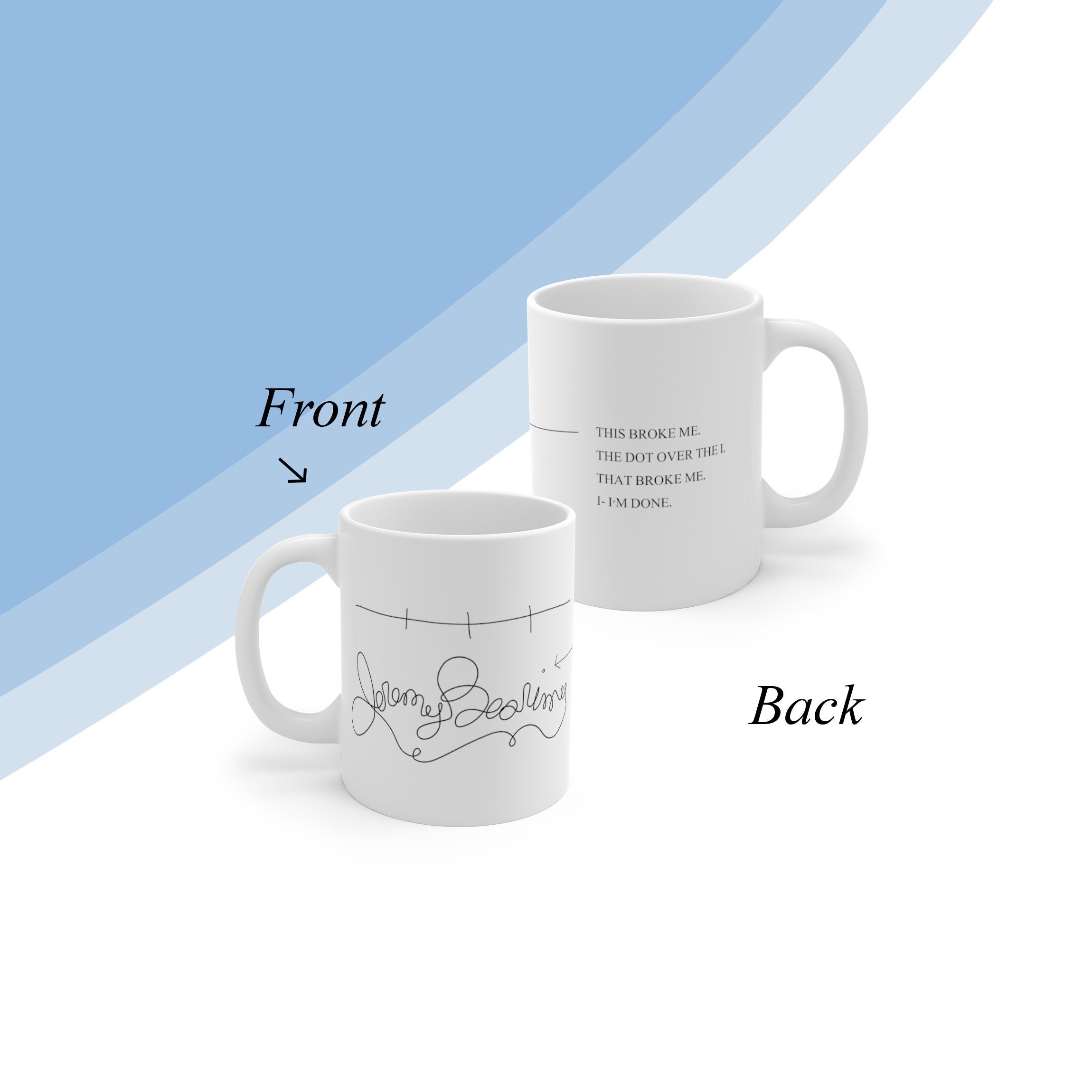 Jeremy Bearimy With Quotes - the Good Place Mug - Multiple Options ...