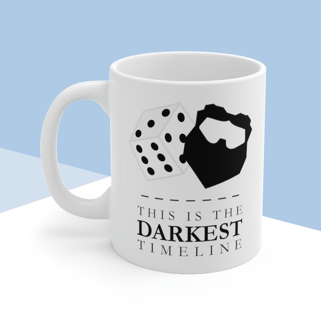 Community "this is the Darkest Timeline" Evil Abed Mug - Remedial Chaos ...