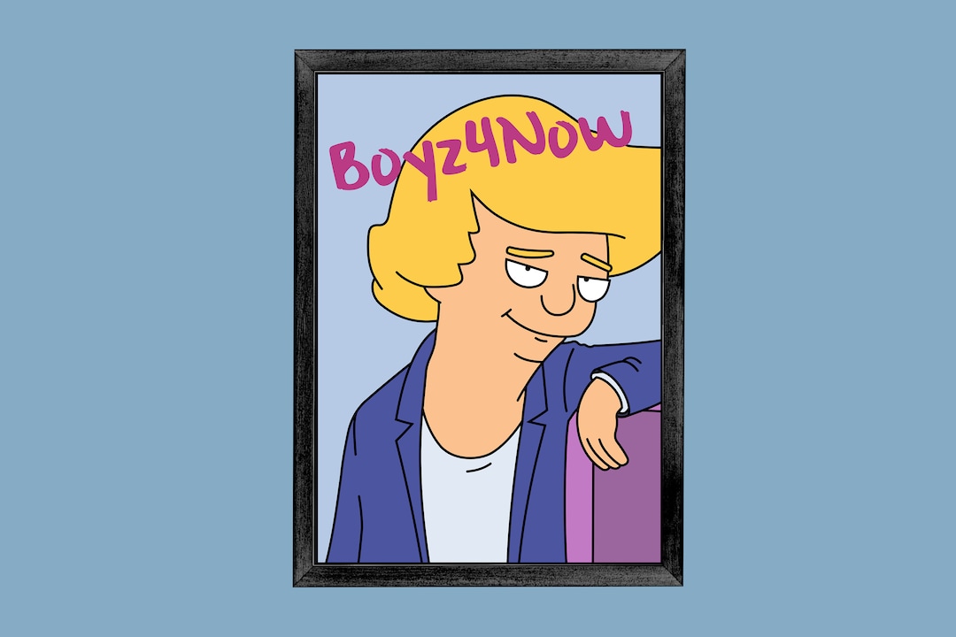 Bob's Burgers Boo Boo Boyz4now A3 A4 A5 Print - Boyz 4 Now Concert ...