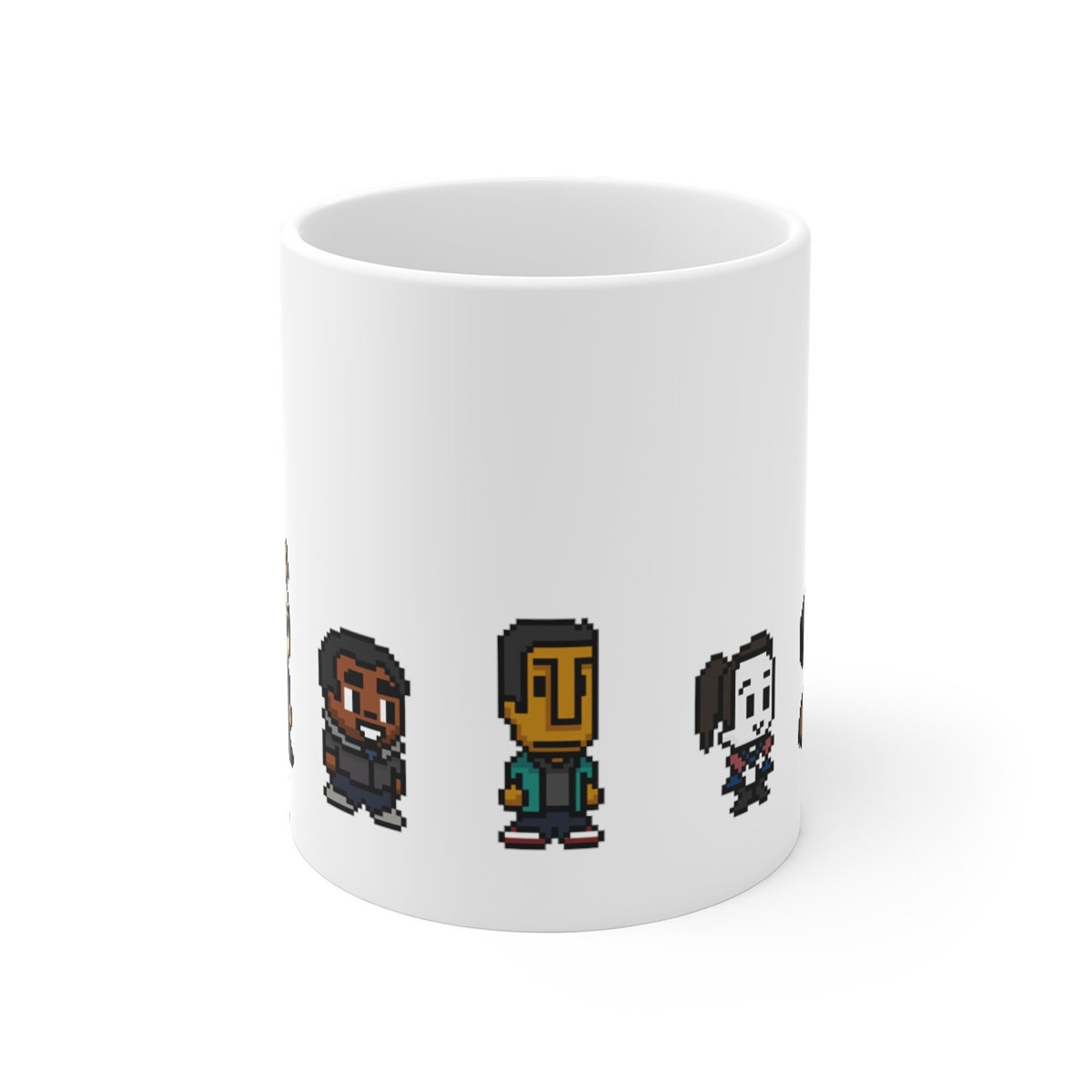 Community 8-bit Video Game Characters - the Greendale Seven - Digital ...