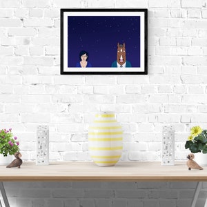 Bojack Horseman Print A3, A4, A5 - Final Scene With Bojack and Diane ...