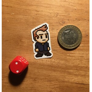 Community 8-bit Video Game Characters Stickers - the Greendale Seven ...