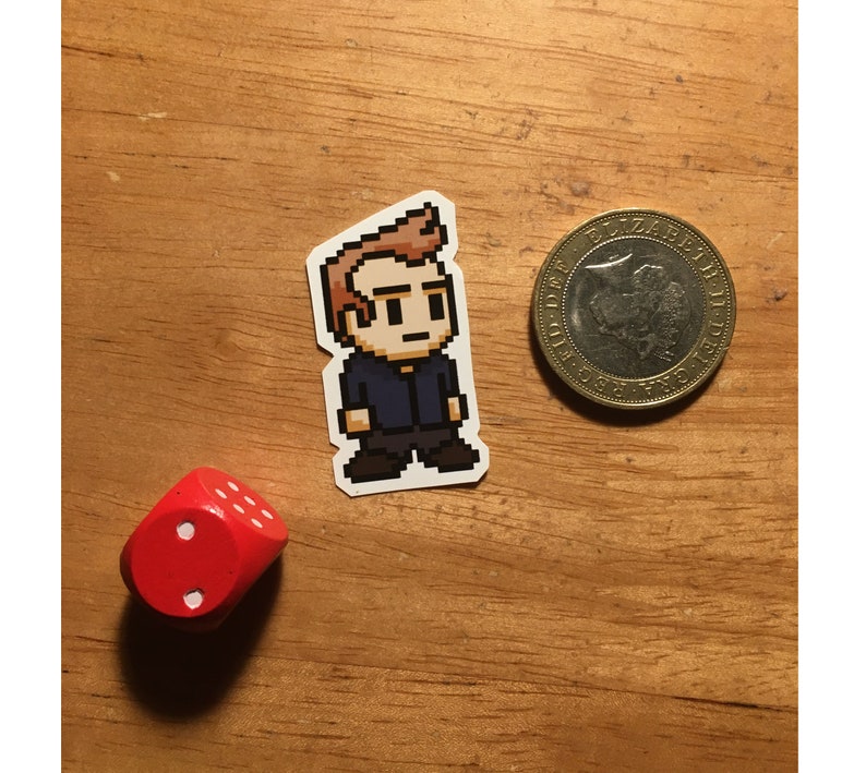 Community 8-bit Video Game Characters Stickers - the Greendale Seven ...